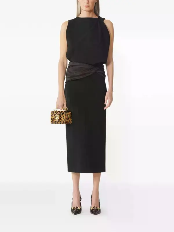 LANVIN Open-back Midi Dress