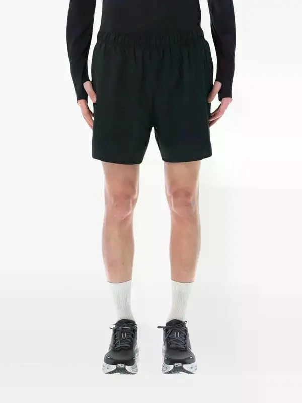 Nike Logo-detail Shorts - Black