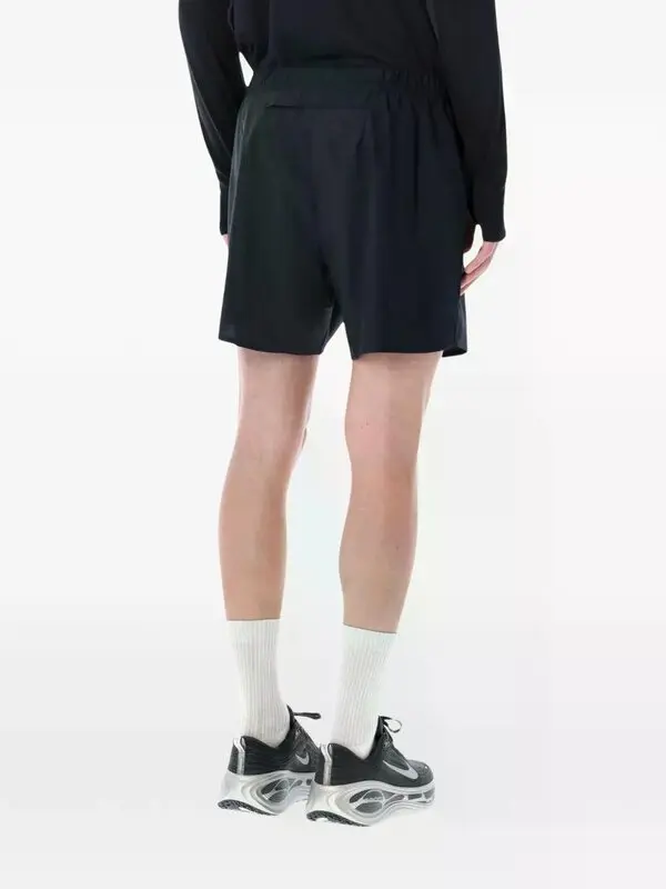 Nike Logo-detail Shorts - Black