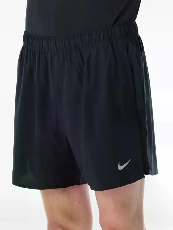Nike Logo-detail Shorts - Black
