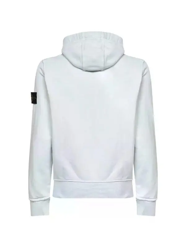 Stone Island Drawstring Kangaroo-pocket Hoodie