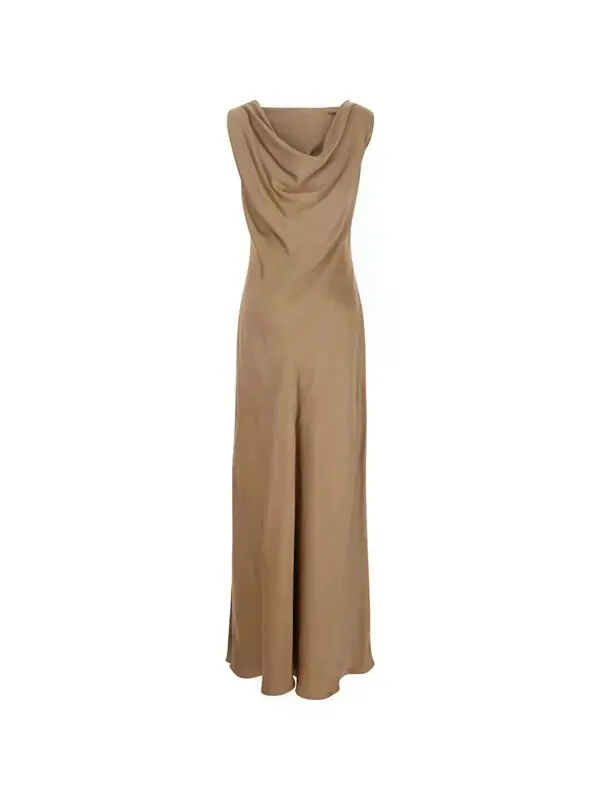 Antonelli Firenze Cowl-neck Maxi Dress