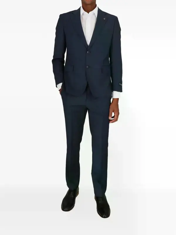 Scotch & Soda Plaid Suit - Blue