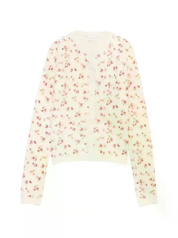 Magda Butrym Floral Print Cardigan