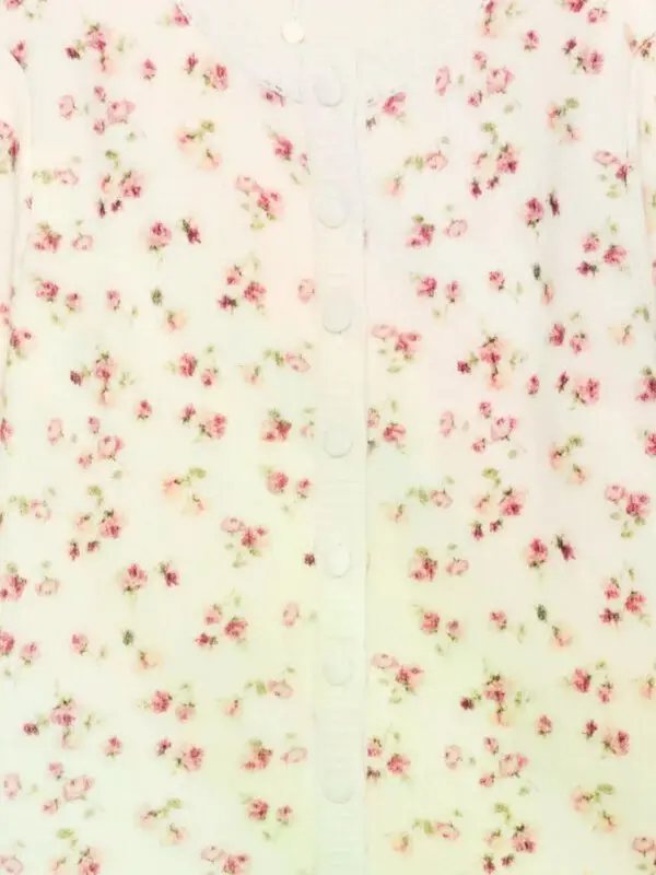 Magda Butrym Floral Print Cardigan