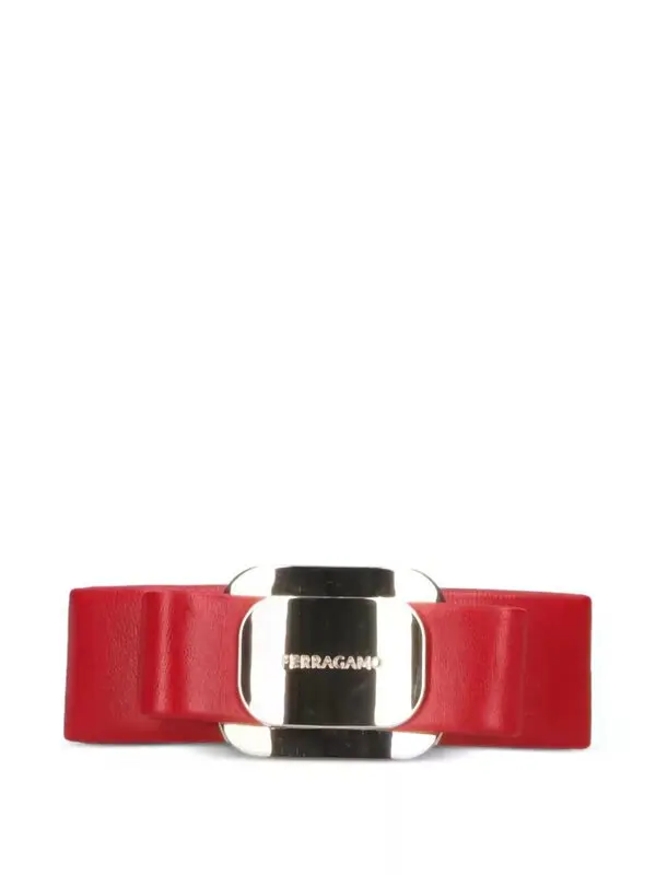 FERRAGAMO Vara Bow Hair Clip - Red