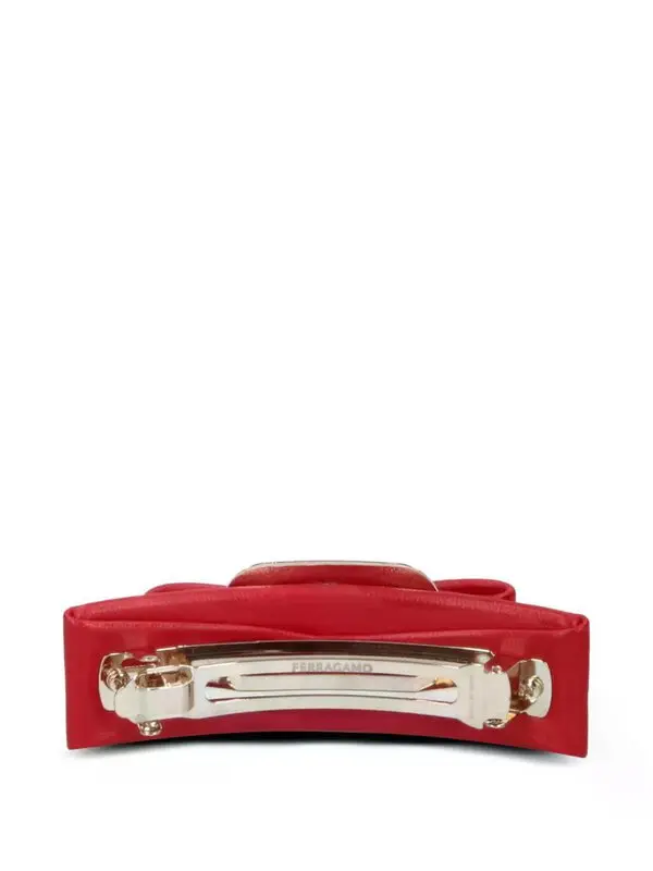 FERRAGAMO Vara Bow Hair Clip - Red