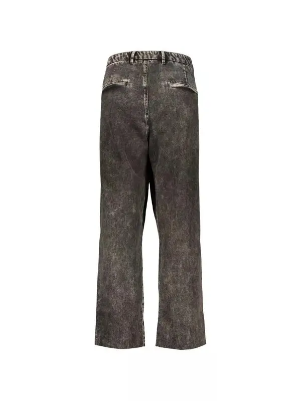 DIESEL Elasticated Wide Leg Jeans