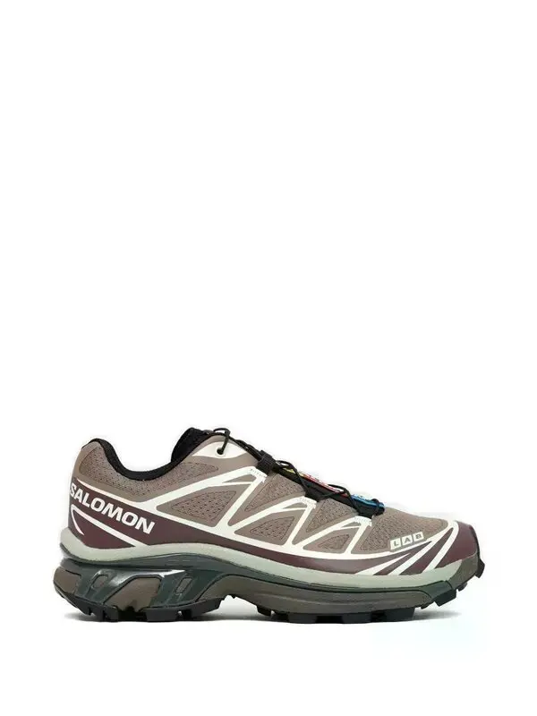 SALOMON Xt-6 Panelled Sneakers - Brown