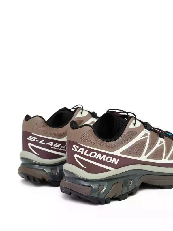 SALOMON Xt-6 Panelled Sneakers - Brown