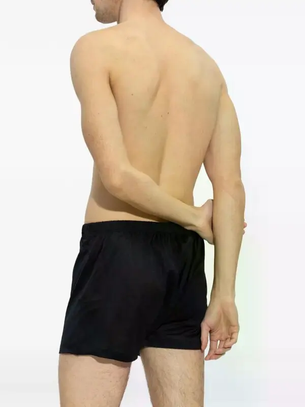 Hanro Elasticated Boxers - Black