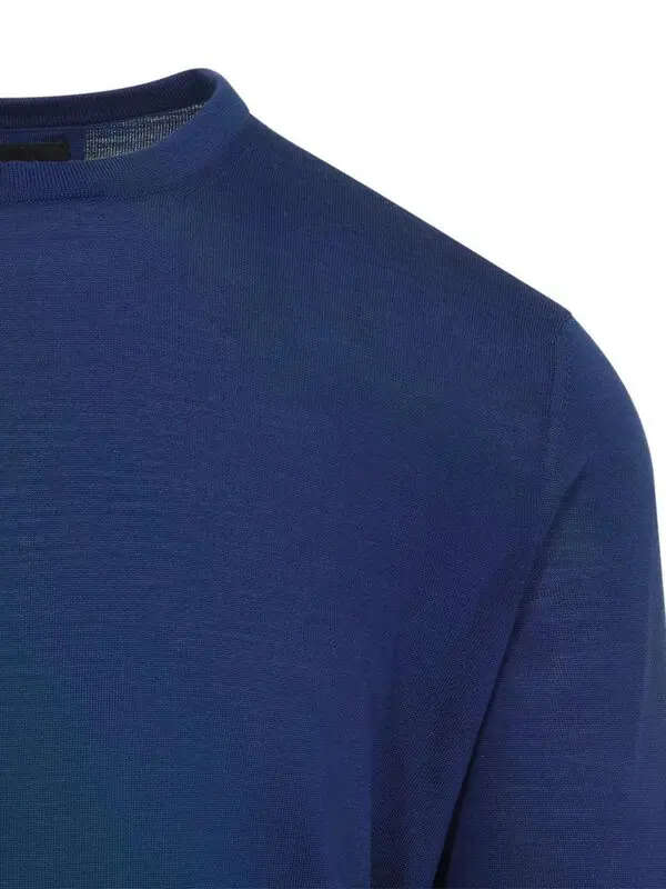 Giorgio Armani Crew-neck Sweater - Blue