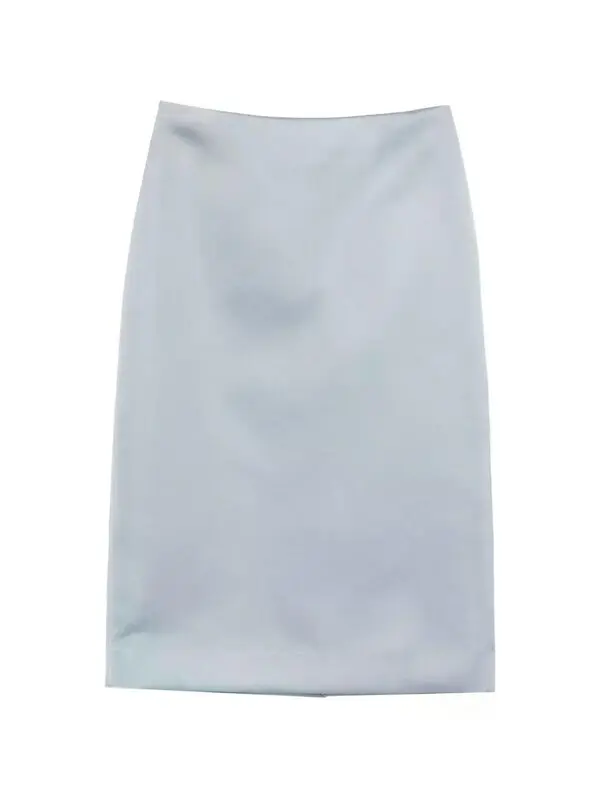 P.a.r.o.s.h Satin Midi Skirt