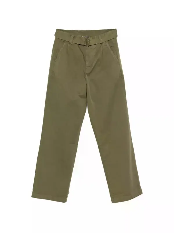 LANEUS Belted Cargo Trousers