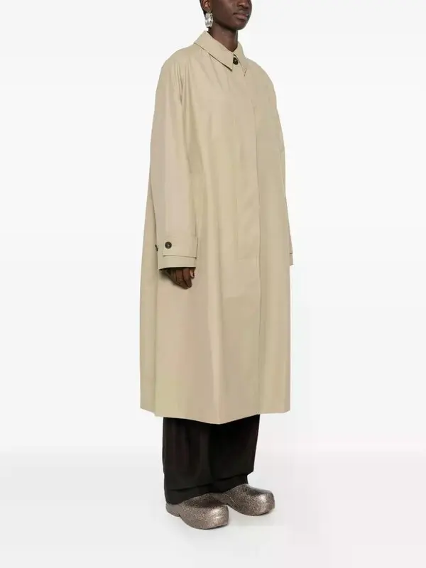 Studio Nicholson Holin Long Trench Coat - Neutrals
