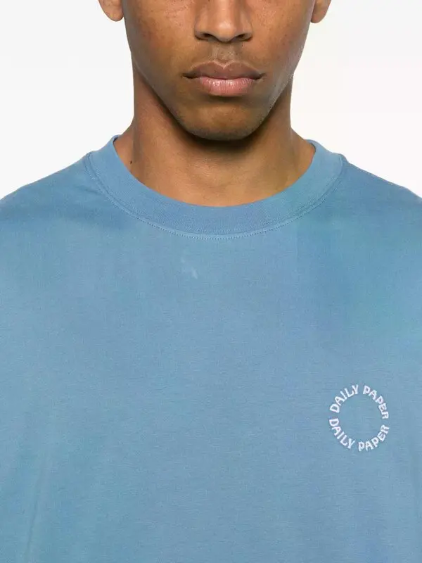 DAILY PAPER Crew-neck T-shirt - Blue