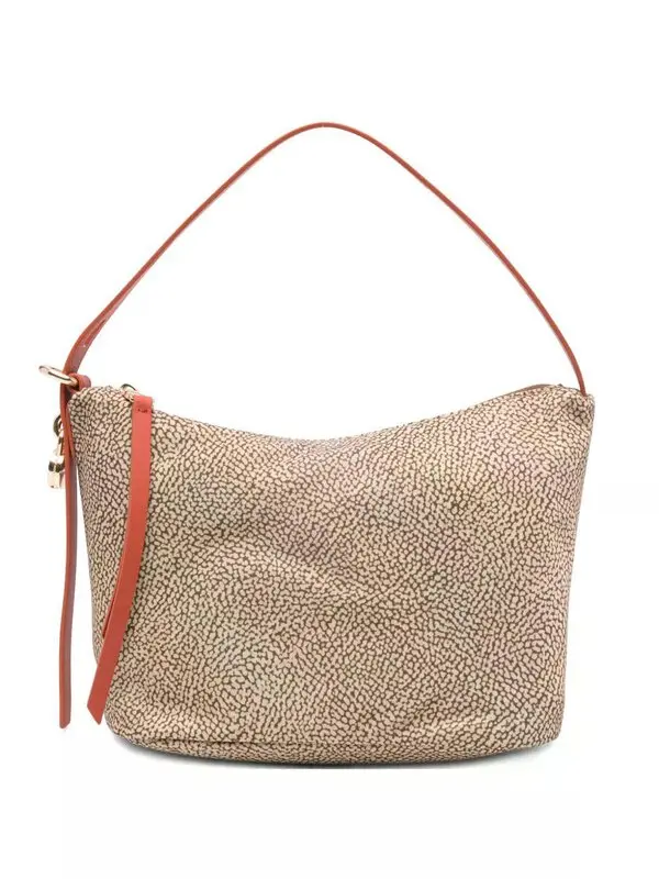 Borbonese Printed Top Handle Tote Bag - Neutrals