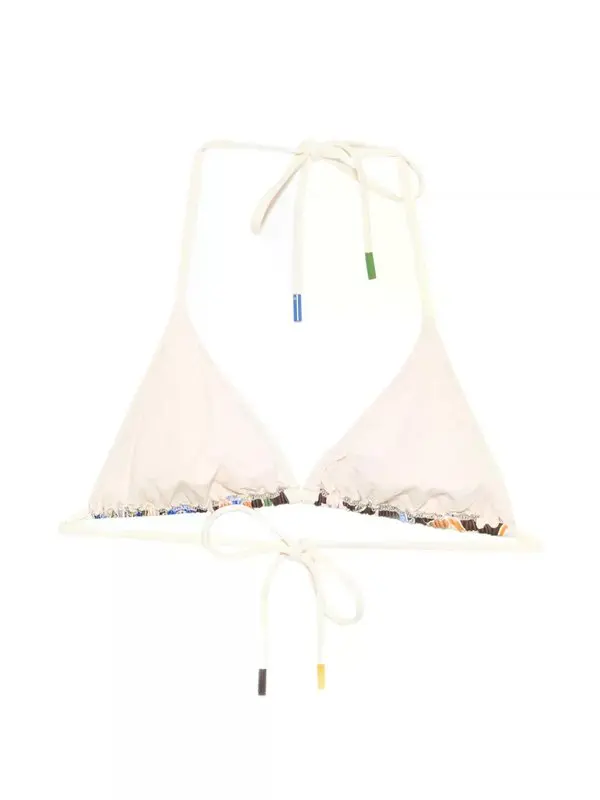 ALEMAIS Maroc Triangle Bikini Top - Neutrals