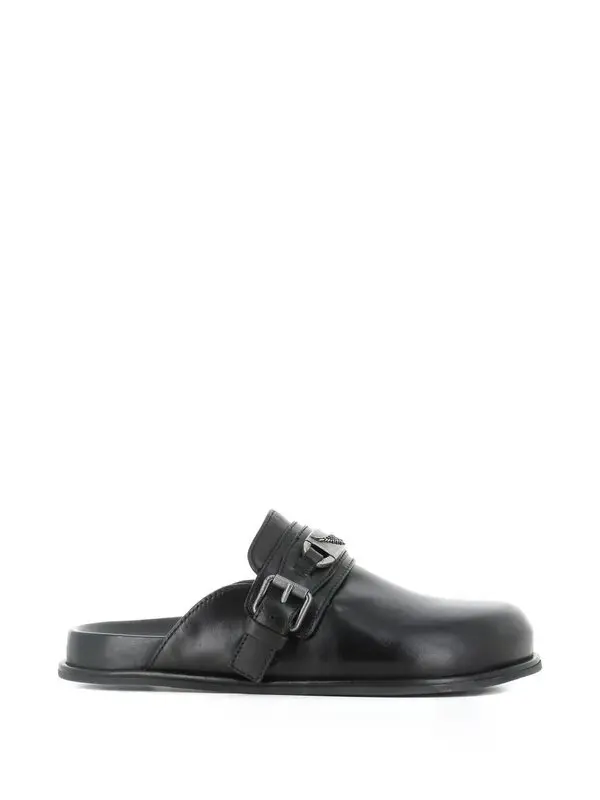 Zadig&Voltaire Buckled Leather Mules