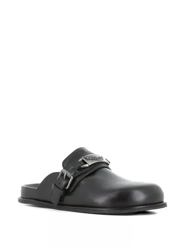 Zadig&Voltaire Buckled Leather Mules