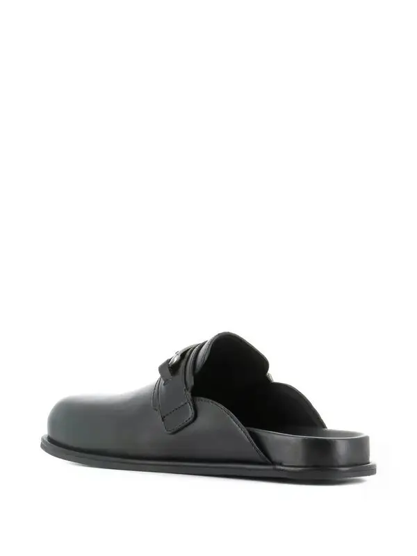 Zadig&Voltaire Buckled Leather Mules