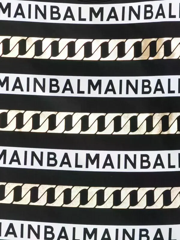 Balmain Logo-print Swimsuit