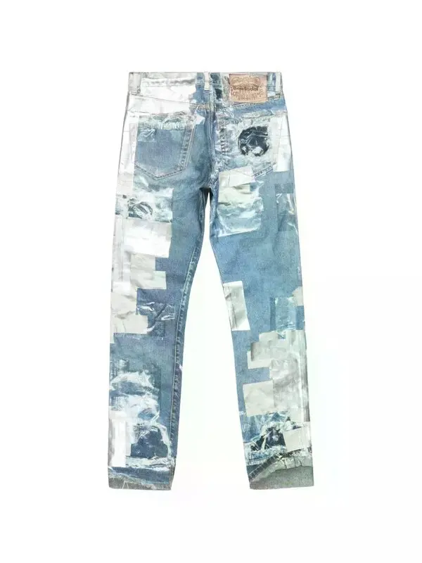 Acne Studios Patchwork Straight Jeans