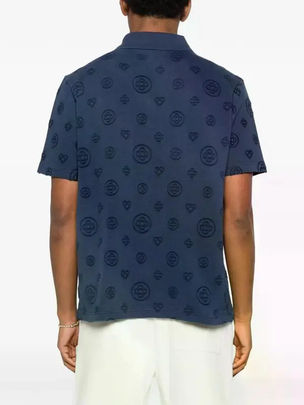 Casablanca Monogram Polo Shirt