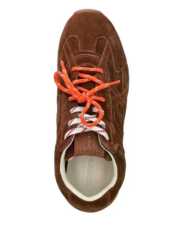 NOKWOL Atlas Panelled Suede Sneakers
