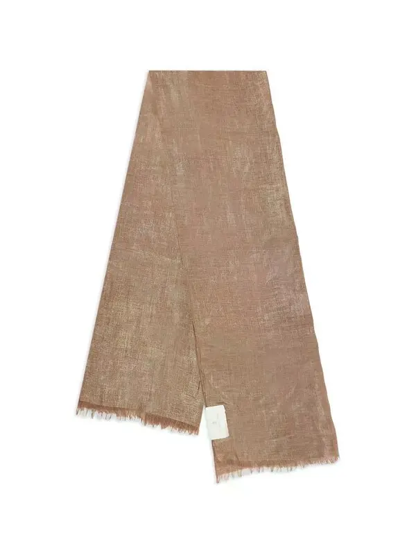 Brunello Cucinelli Fringed Scarf - Neutrals