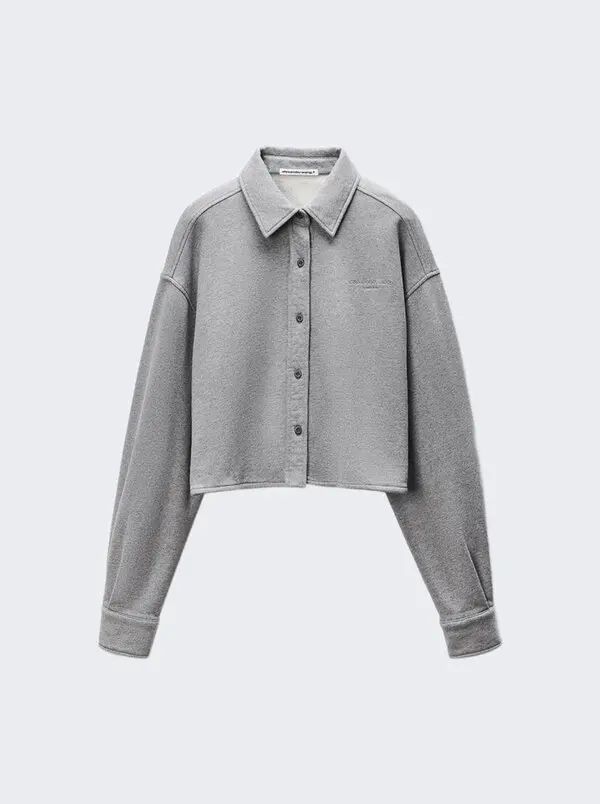 Alexander Wang Cropped Button-down Shirt