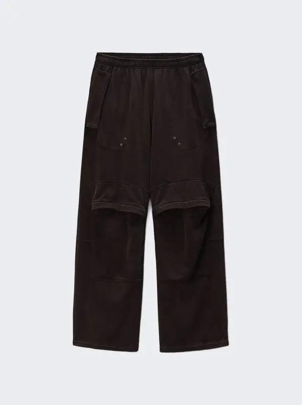 Alexander Wang Mid-rise Cargo Sweatpants Washed