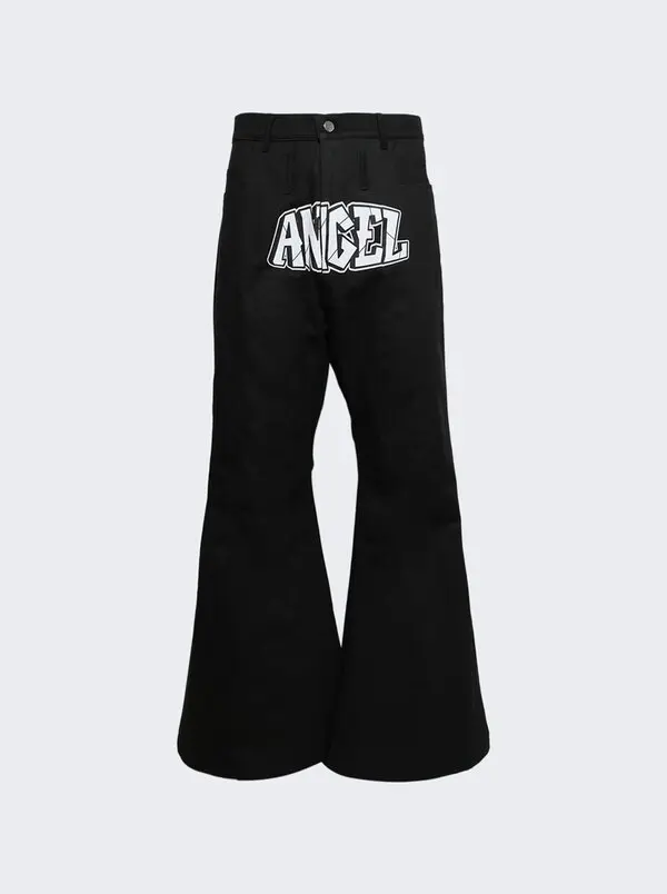 COUCOU BEBE 75018 Reconstructed Vintage Baggy Pants - Black