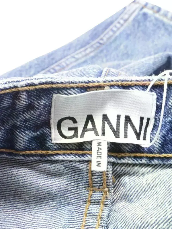 GANNI Magny Wide Leg Jeans