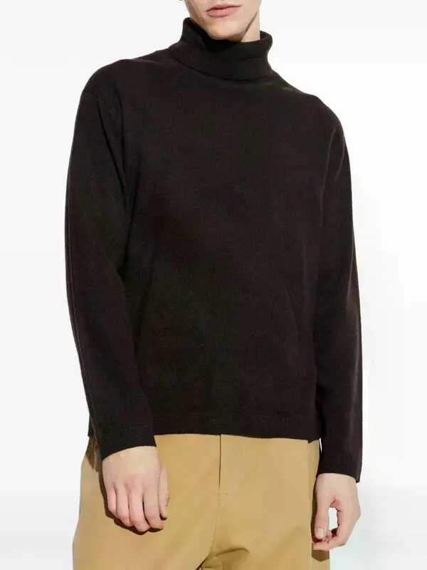 LISA YANG Roll-neck Sweater - Brown