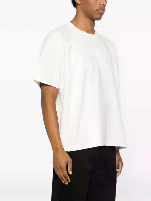 DAILY PAPER Logo-embossed T-shirt