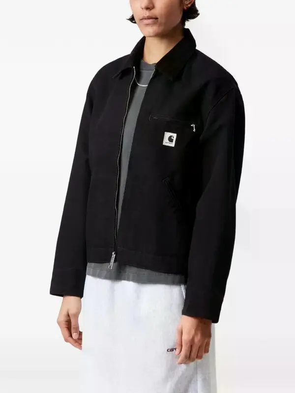 Carhartt Work In Progress Corduroy Collar Jacket - Black