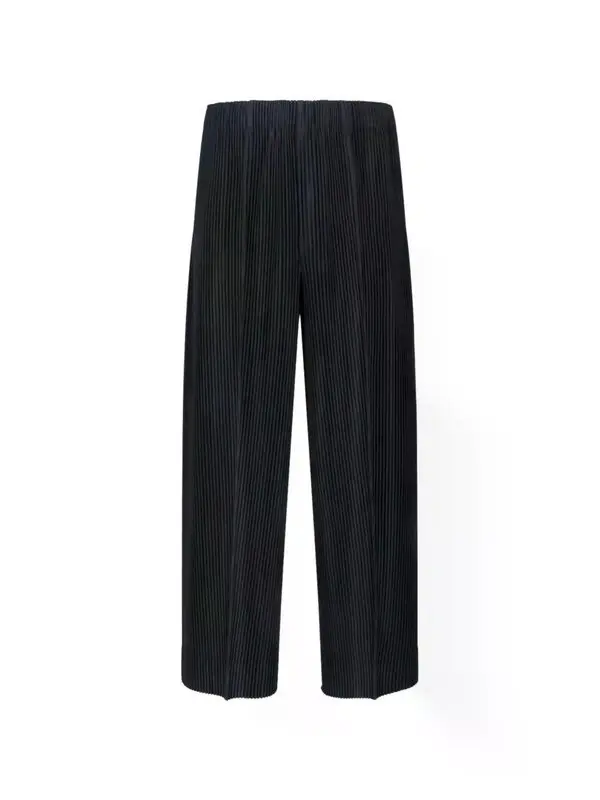 Issey Miyake Pleated Trousers - Black