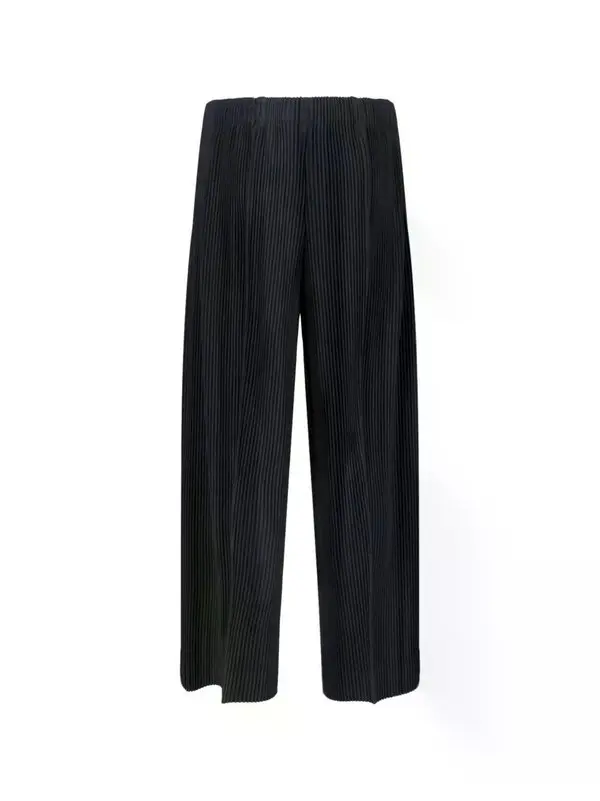 Issey Miyake Pleated Trousers - Black