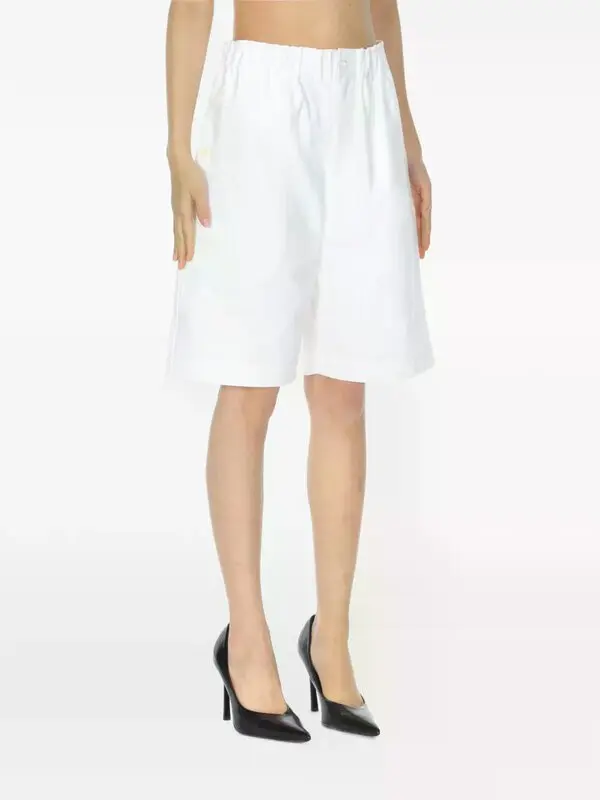 Carven Oversized Cotton Shorts