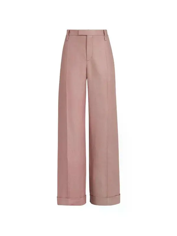 Brunello Cucinelli Diagonal Flared Trousers