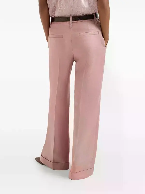 Brunello Cucinelli Diagonal Flared Trousers