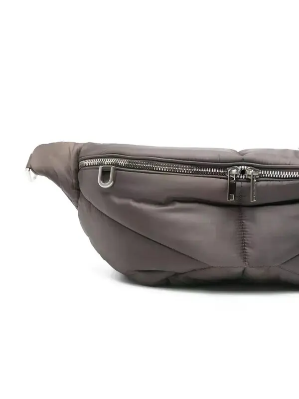 Moncler Rick Owens Large Quilted Nylon Bumbag - Brown
