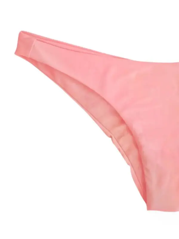 BEACH BUNNY X Shanina Shaik Bunny Logo Bikini Bottoms - Pink