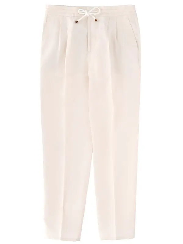 Brunello Cucinelli Linen Trousers