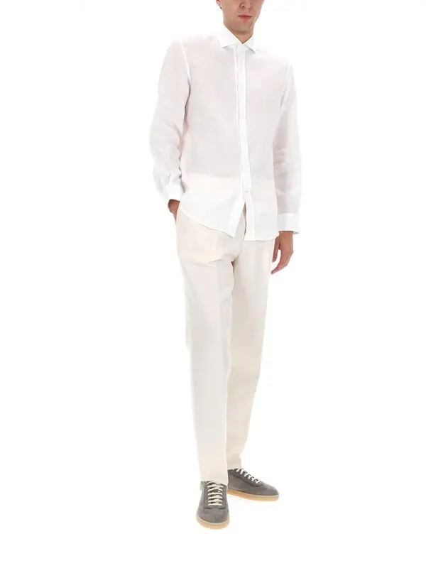 Brunello Cucinelli Linen Trousers