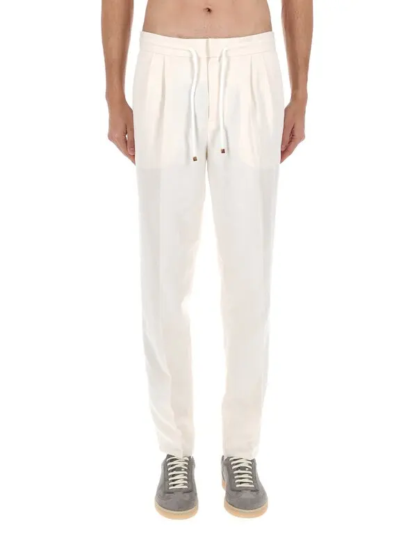 Brunello Cucinelli Linen Trousers