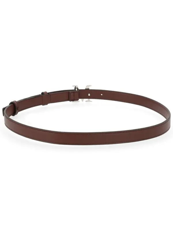 Max Mara Belt With Logo Buckle