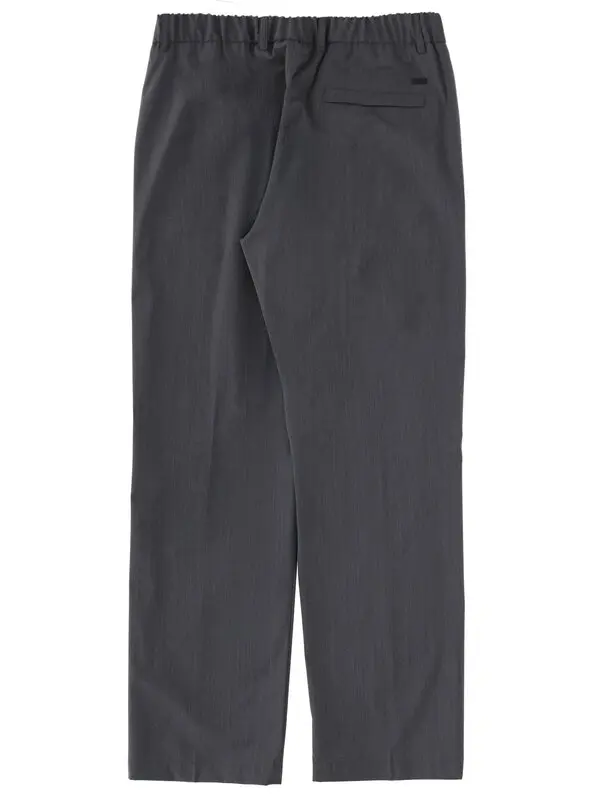 Herno Wool Blend Tailored Trousers - Grey