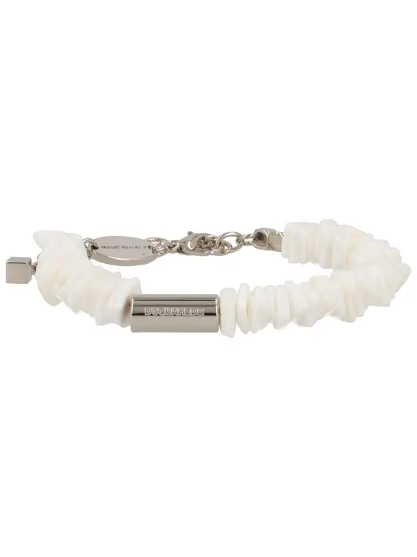 Dsquared2 Shell Bracelet - White